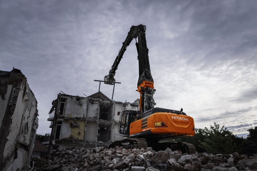 Professional Demolition International - New demolition excavators on ...